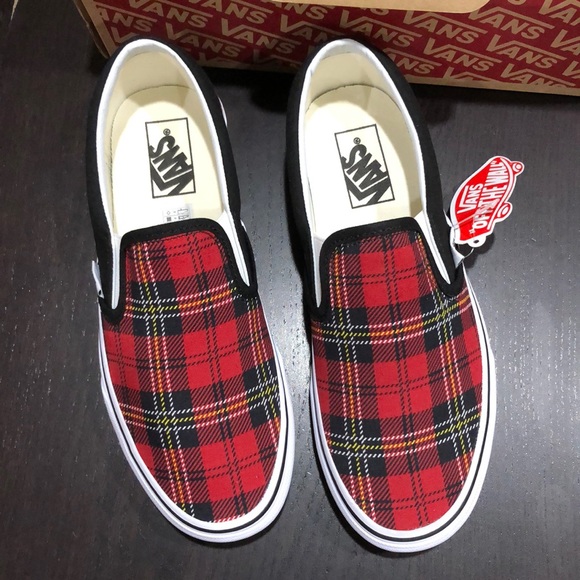 Vans | Shoes | Vans Classic Slipon Tartan Pack Plaid | Poshmark